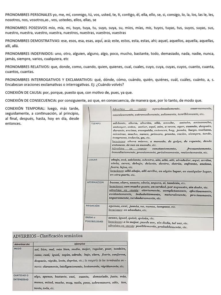 Pronombres Personales Yo | PDF | Ciencias sociales