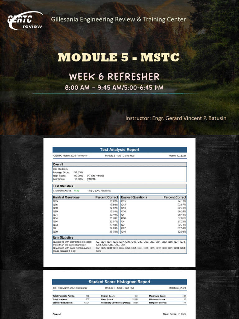 Week 6 - Module 5 (March 2024 Refresher) | PDF | Triangle | Euclidean Geometry