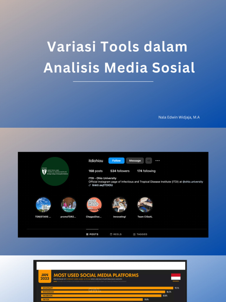 Nala Edwin - Analisis Media Sosial | PDF
