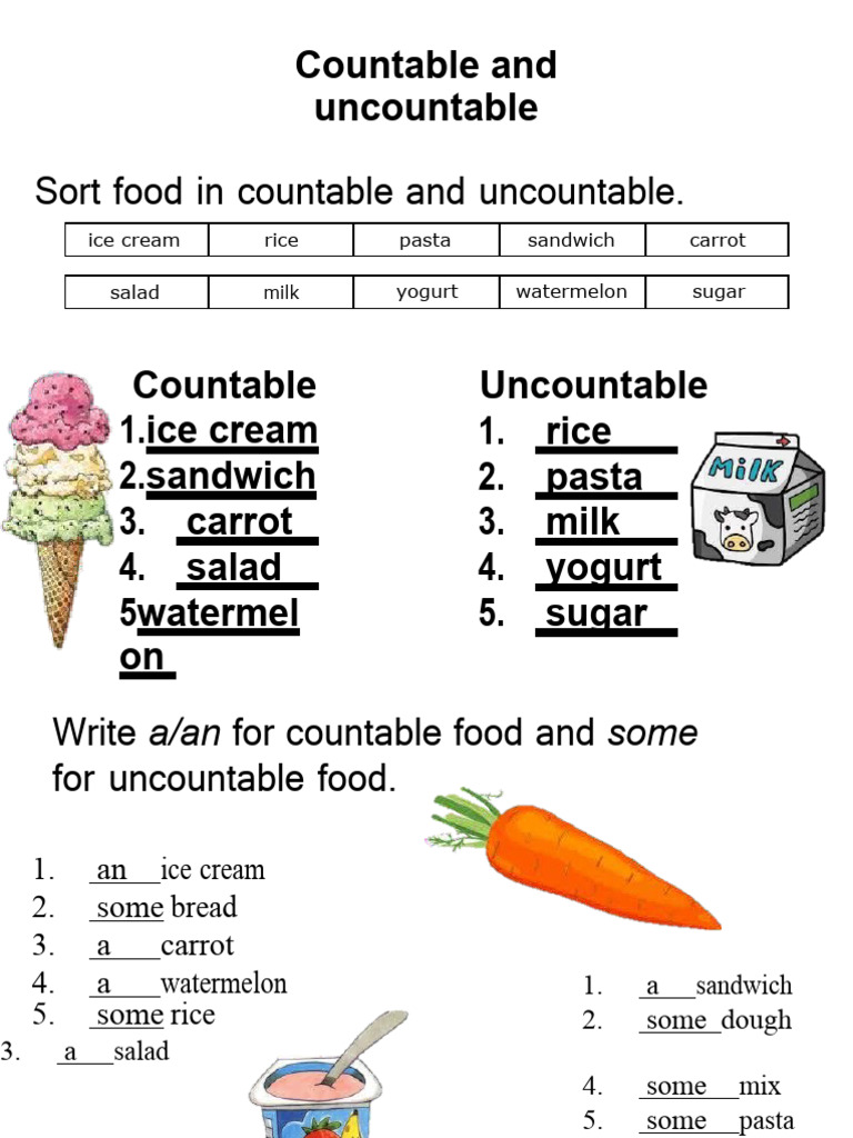 Contable y No Contable | PDF