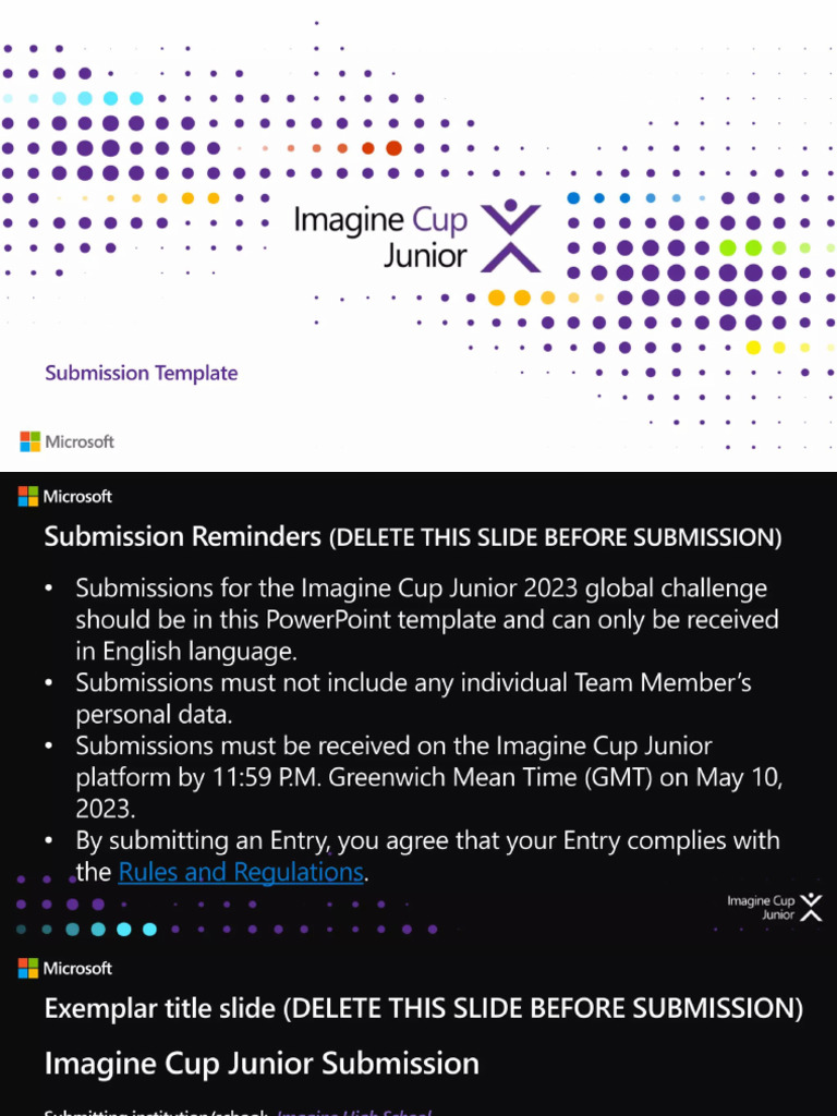 PowerPoint Imagine Cup Junior.pptx [Autosaved] | PDF