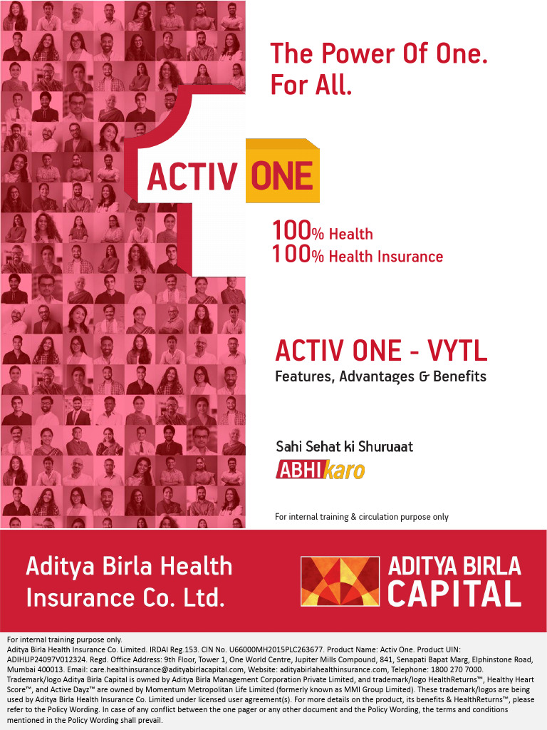 FABING One Pager - VYTL - v1.2 | PDF | Insurance | Social Programs