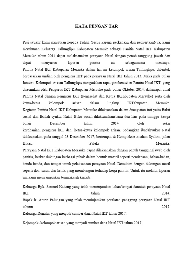 Kata Pengan Tar | PDF