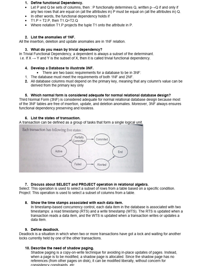 Database Concepts: Functional Dependency & 3NF | PDF | Relational Model | Databases