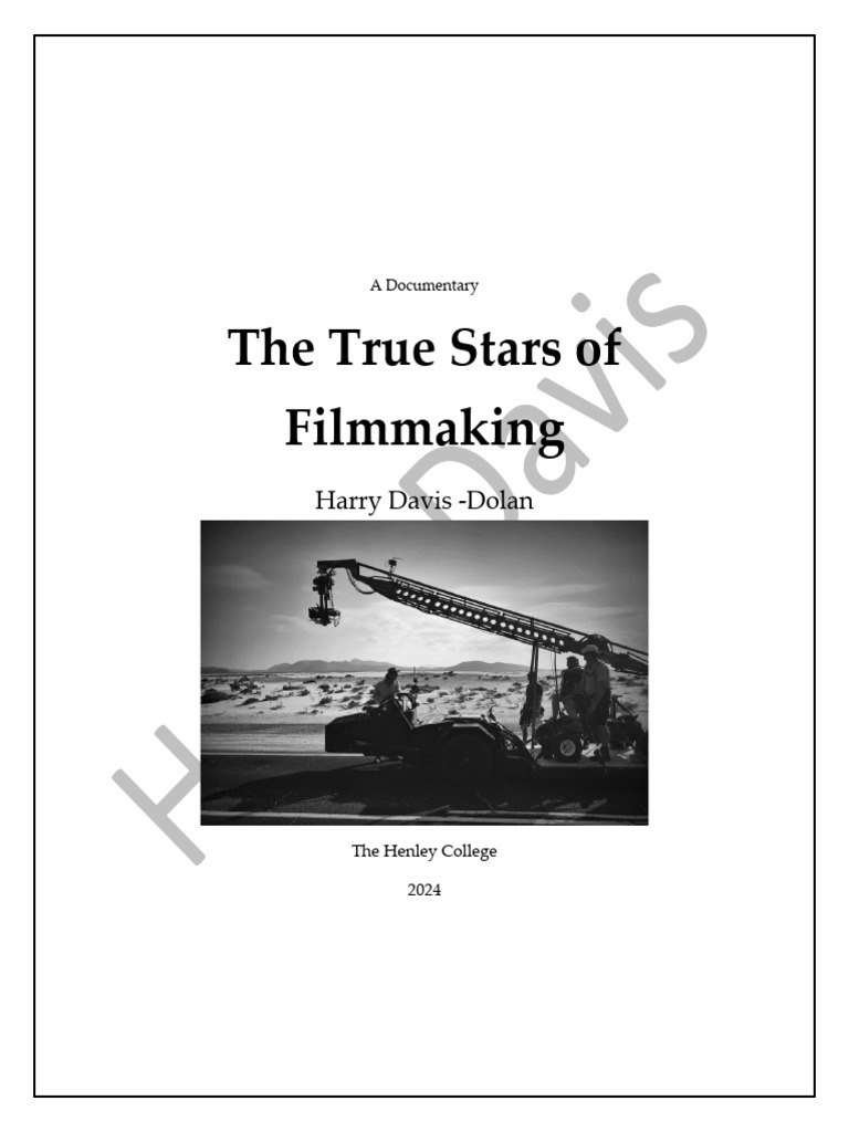 Important Booklet | PDF | Filmmaking