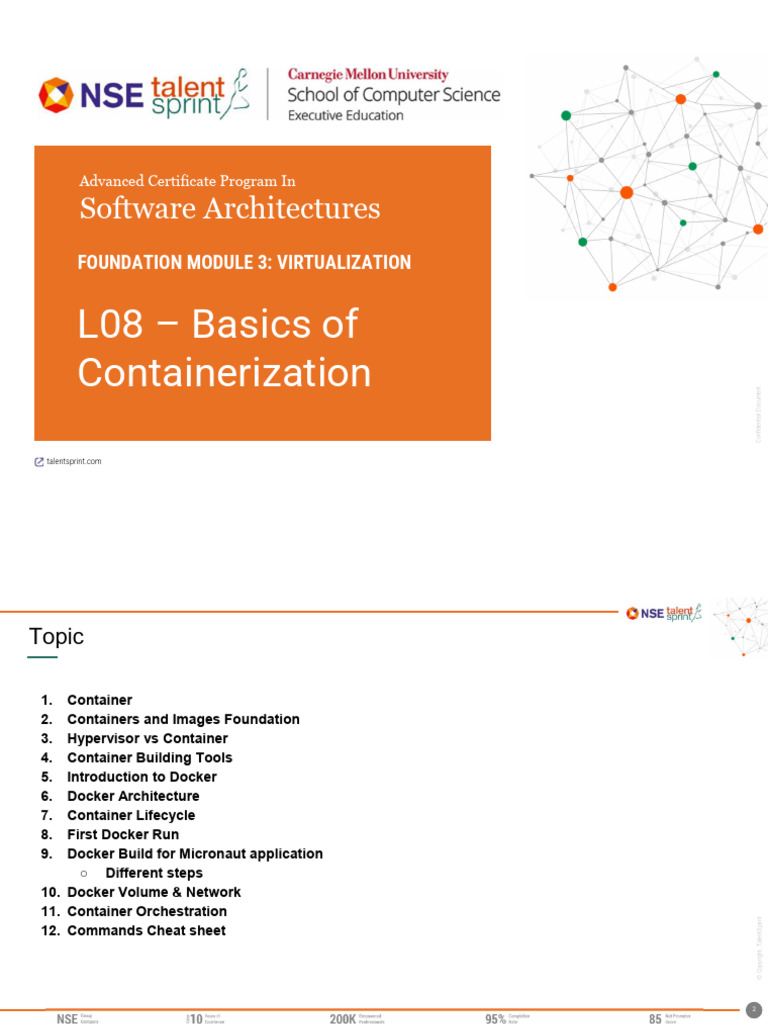 L08-Basics of Containerization | PDF | Systems Engineering | Operating System Technology