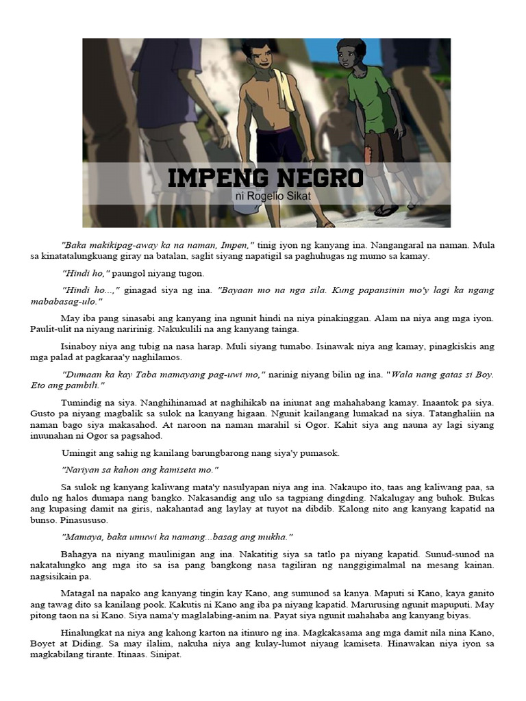 Impeng Negro | PDF