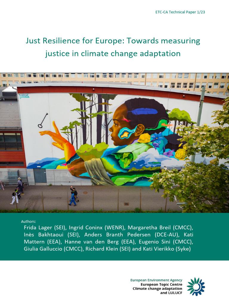 2.3.7 - 1D7 - Just Resilience For Europe. Towards Measuring Justice in Climate Change Adaptation ...