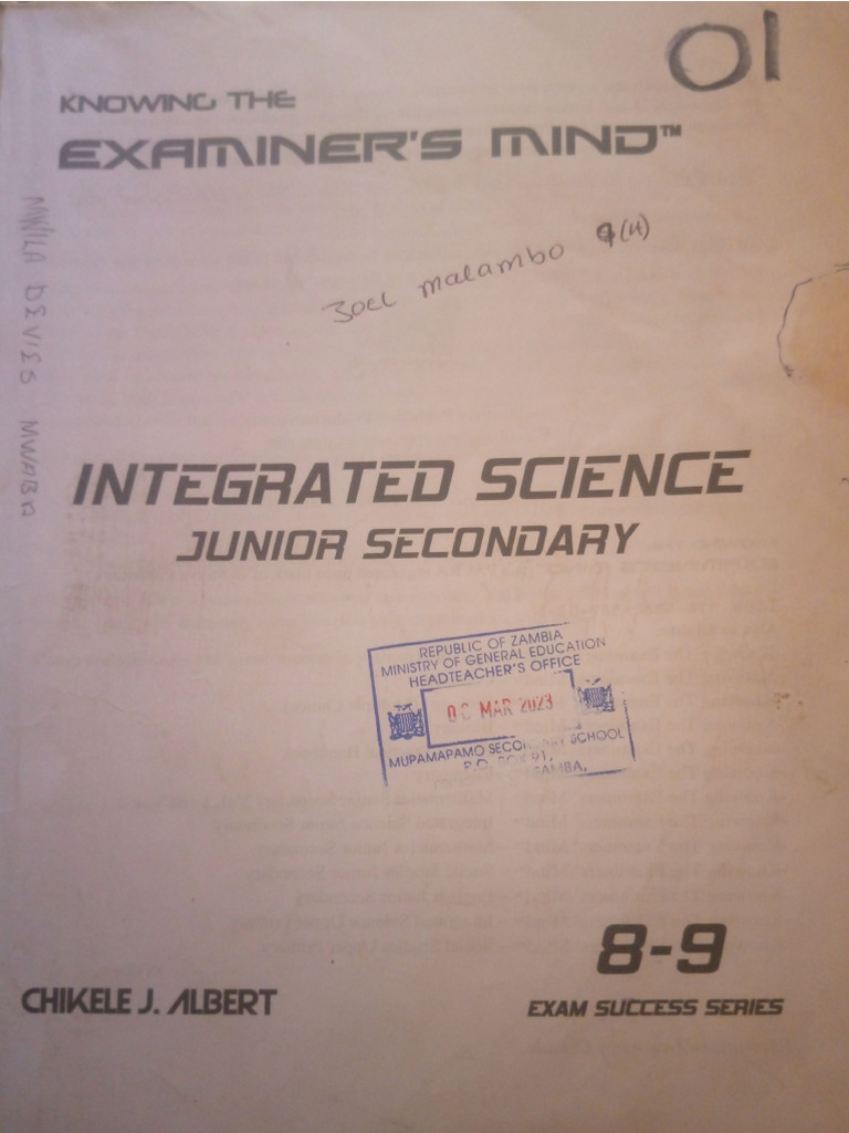 Integrated Science Grade 9-8 | PDF