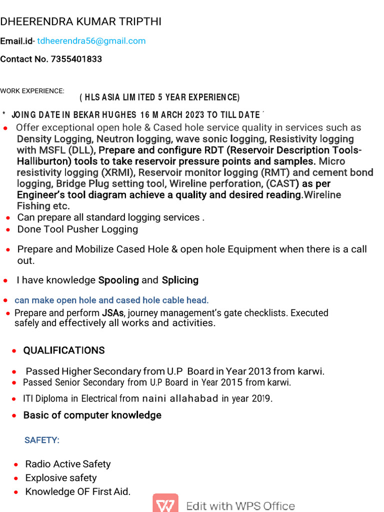 Dhreendra Kumar Tripathi | PDF