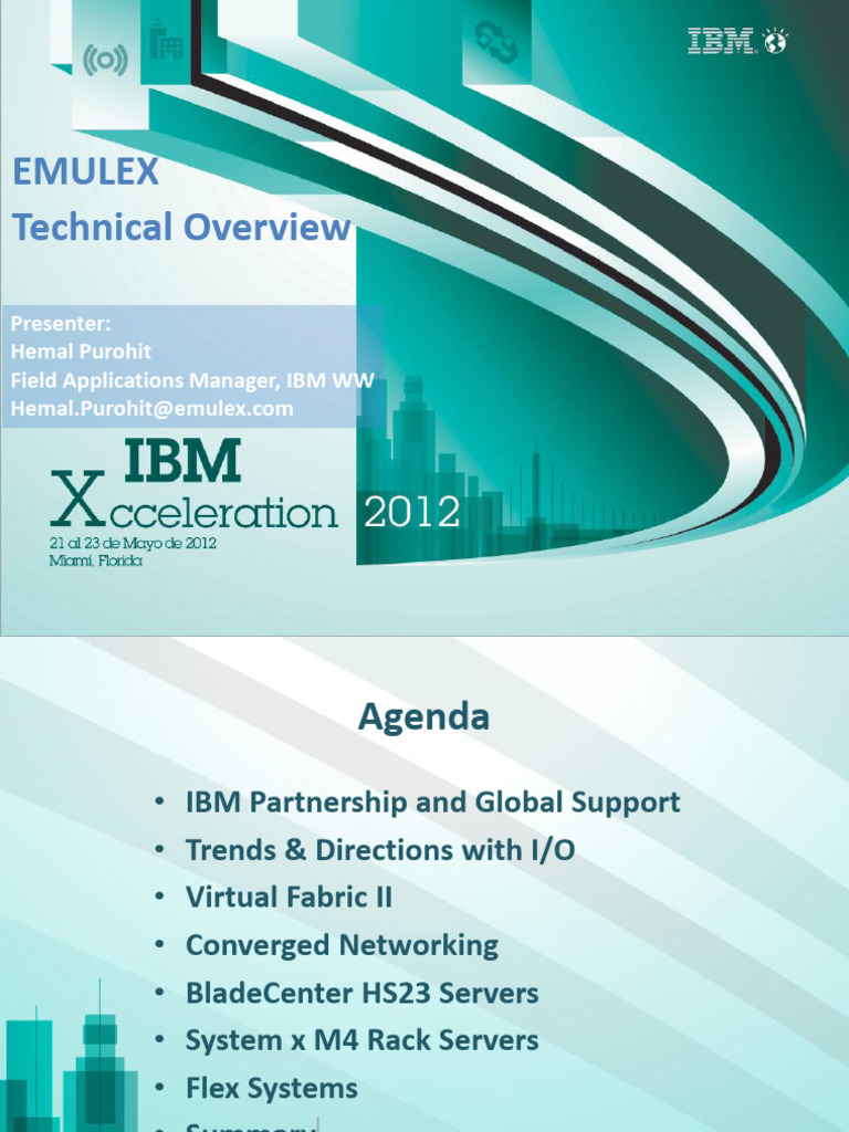 Tech - Emulex - Hemal Purohit | PDF | Computing | Computer Networking