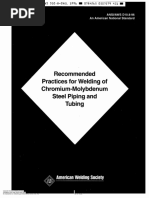Aws D18.2 (1999) | PDF | Stainless Steel | Welding
