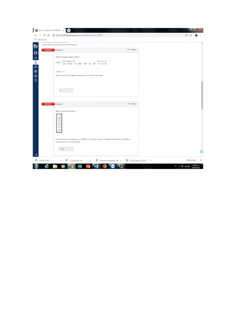 Pantallazo Quiz 2 Metodos Numericos Compress | PDF