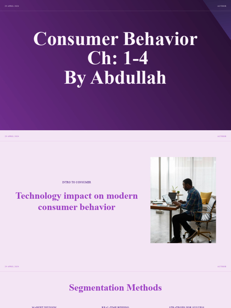 Abdullah Consumer Behavior - Ch. 1-4 | PDF | Consumer Behaviour | Brand
