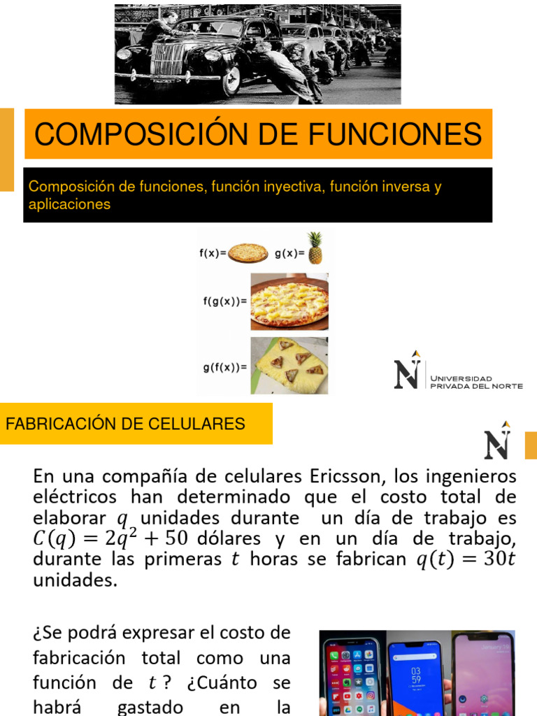 S12 - Composición de Funciones | Descargar gratis PDF | Función (Matemáticas) | Análisis matemático
