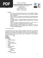 Sample Production Plan (Business Plan) | PDF | Cooking, Food & Wine