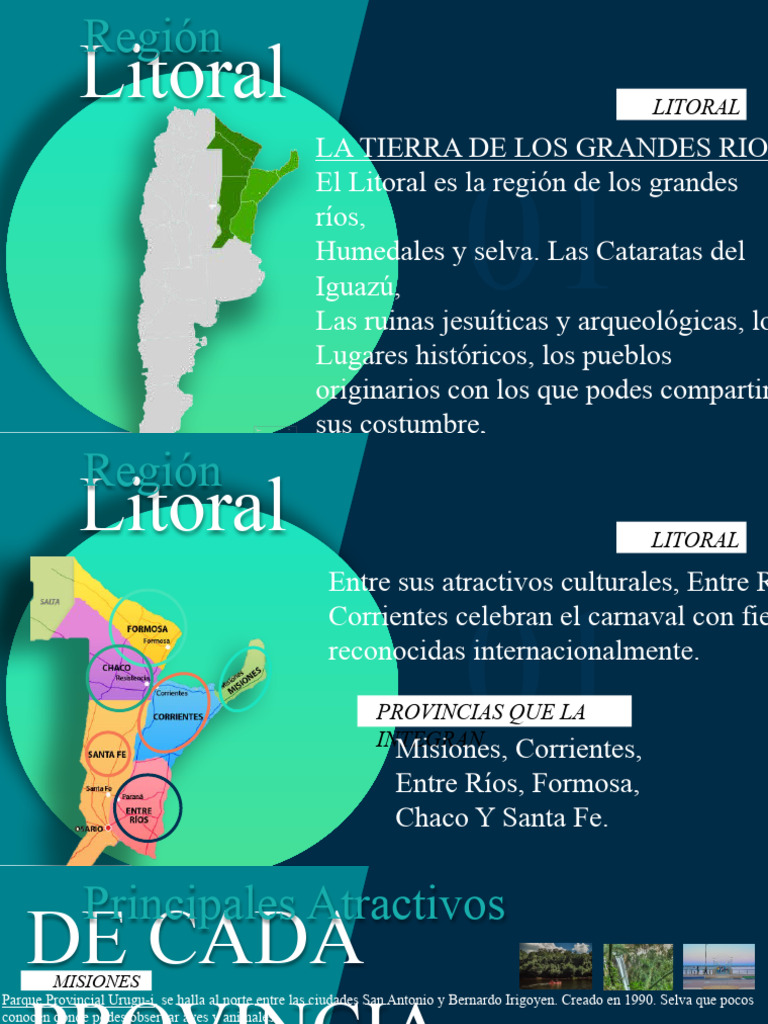 Atractivos Turísticos del Litoral Argentino | PDF