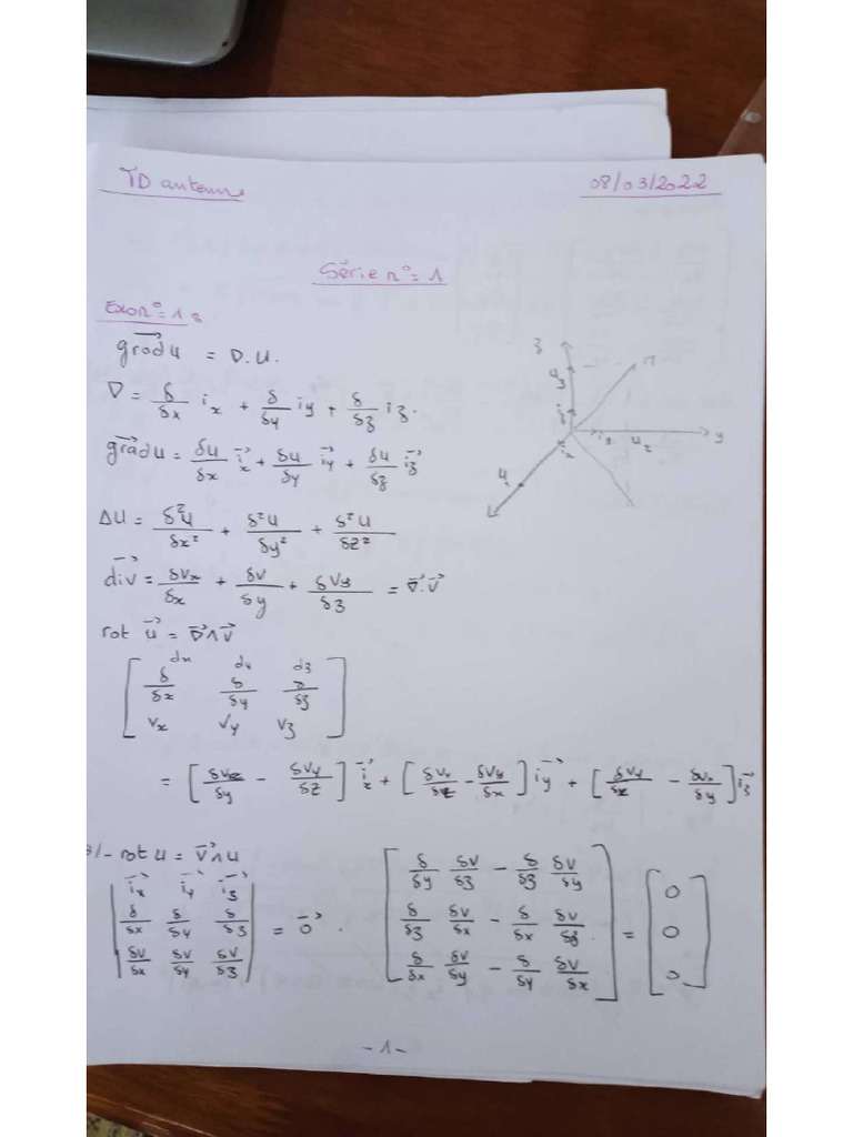 corr TD Antenne serie 1_2_3 | PDF