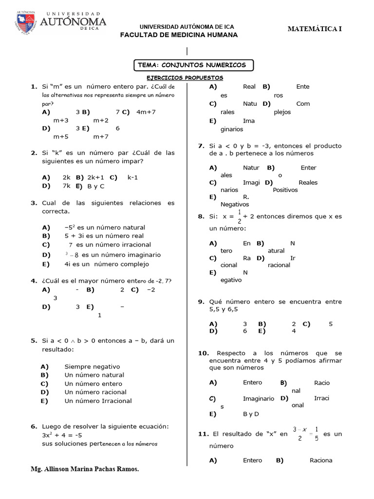 s01. Ejercicios Aplicación | PDF | Número Real | Número racional