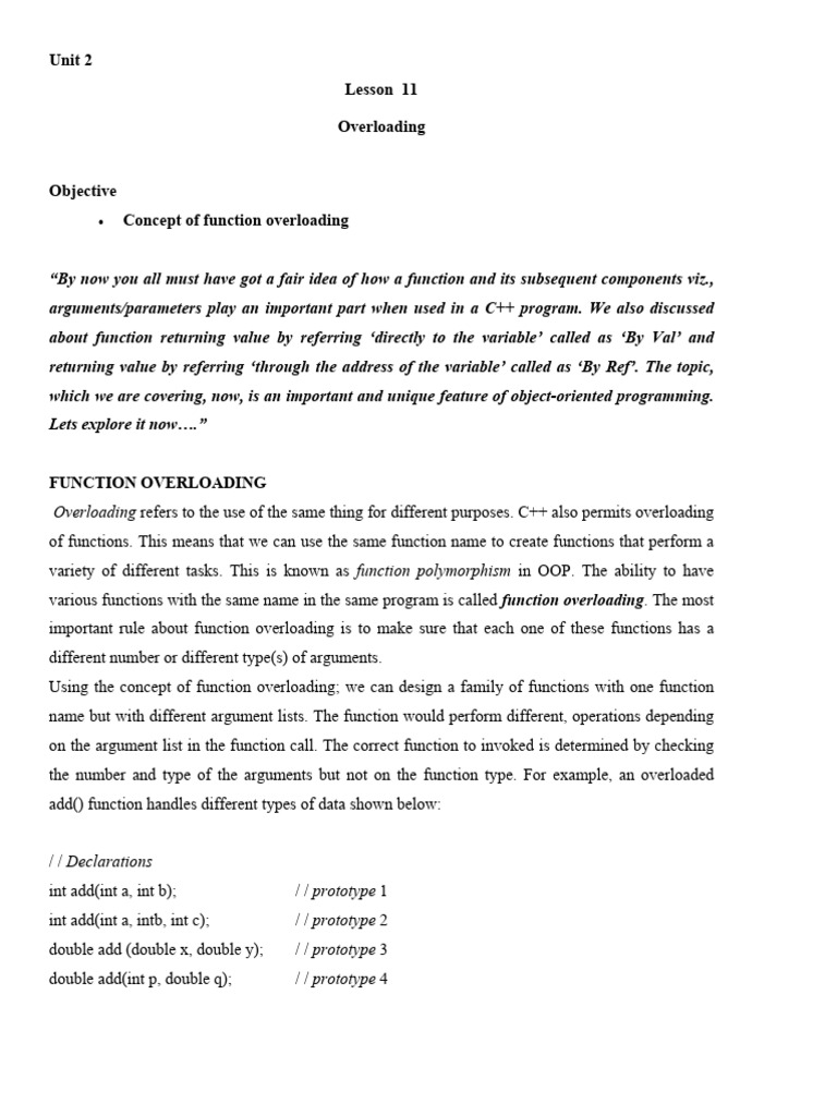 Lecture-11 ECE | PDF | Parameter (Computer Programming) | C++