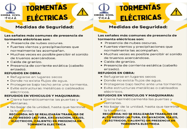 Afiche Tormentas Electricas | PDF