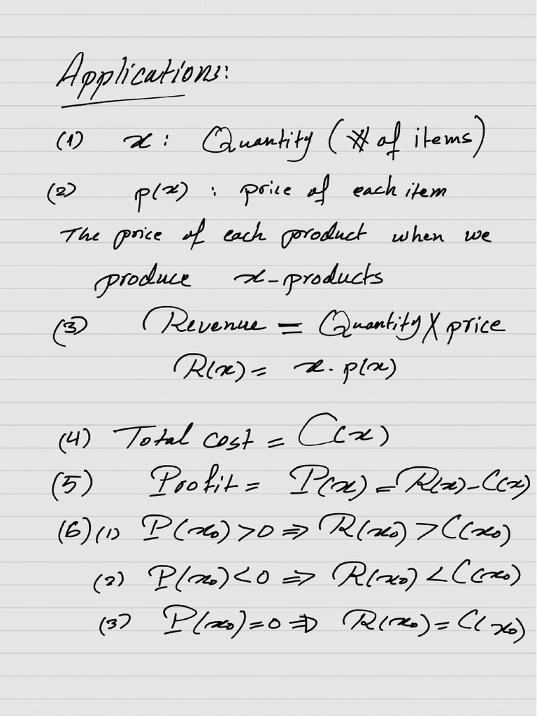 Quadratic Applications | PDF