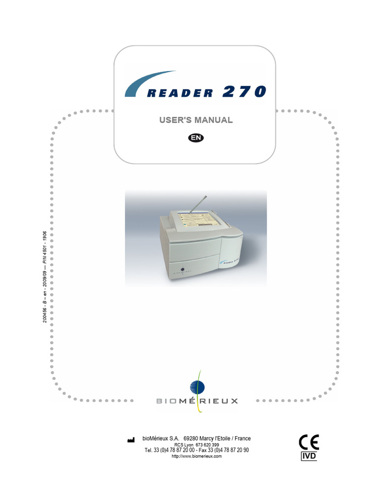 Reader 270 User Manual | PDF | Login | Usb
