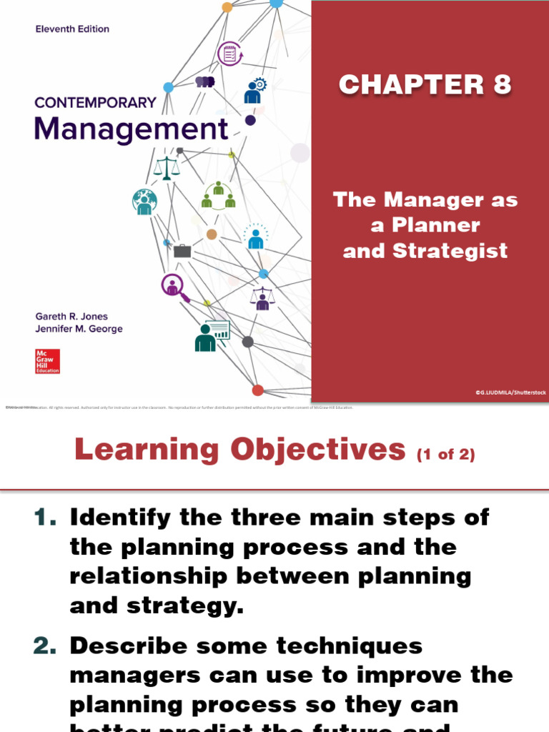 Chapter 3 - Planning | PDF | Goal | Strategic Management