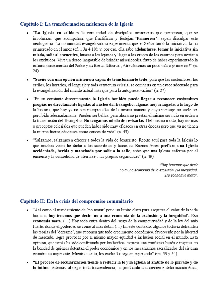 Evangelii Gaudium | PDF | Sacerdote | Iglesia Católica