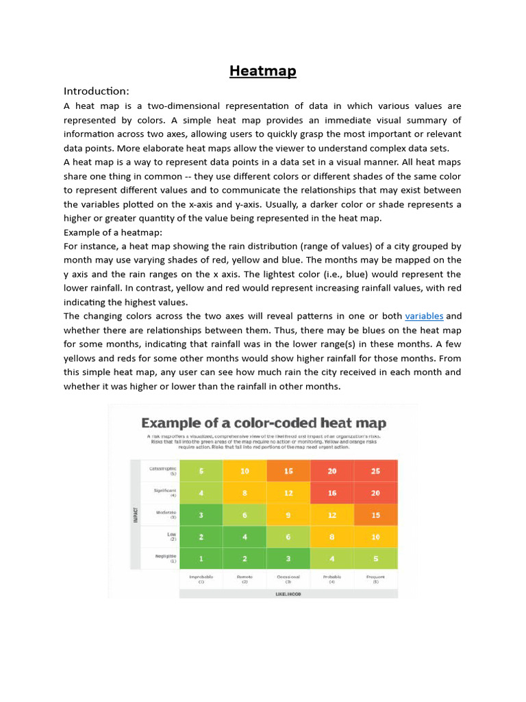 Econometrics PPT Heatmap:chernoff | PDF | Cartesian Coordinate System