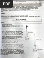 Neutralisation Practical | PDF | Titration | Chemistry