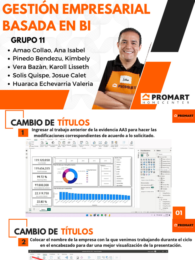 Aa4 - Evidencia Final - Promart - Grupo 11 - 20231214 - 071512 - 0000 | PDF | Informática