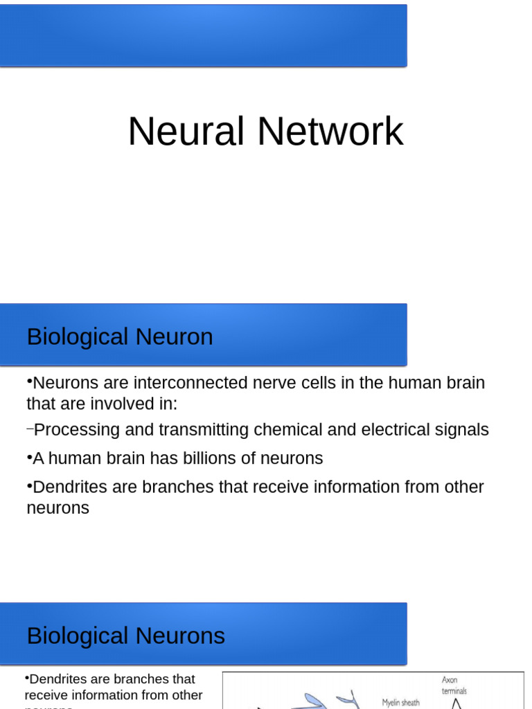 Lecture 19 NN | PDF | Neuron | Artificial Neural Network