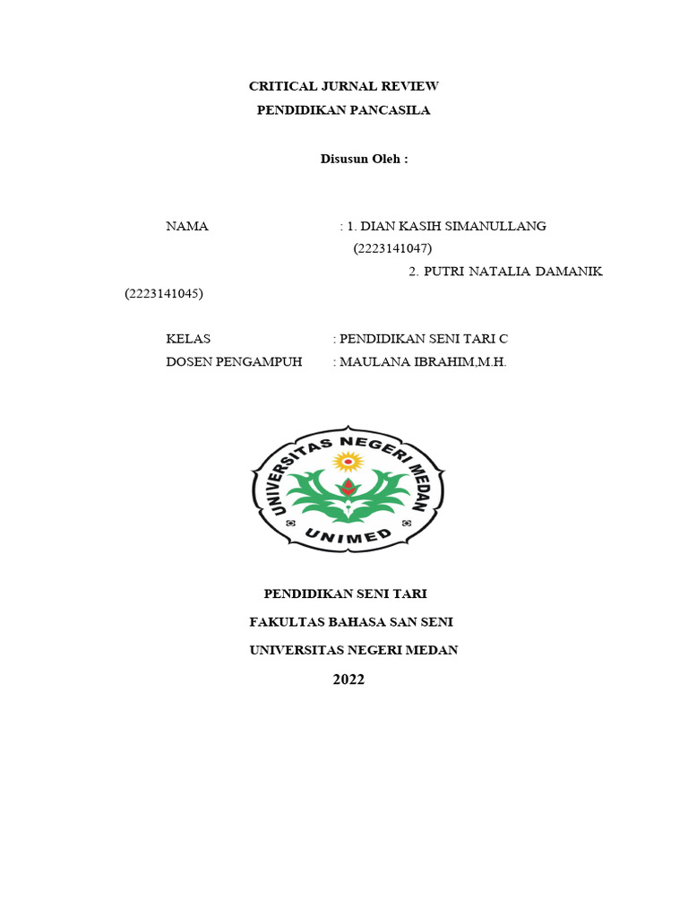 CJR Pancasila | PDF | Ilmu Sosial