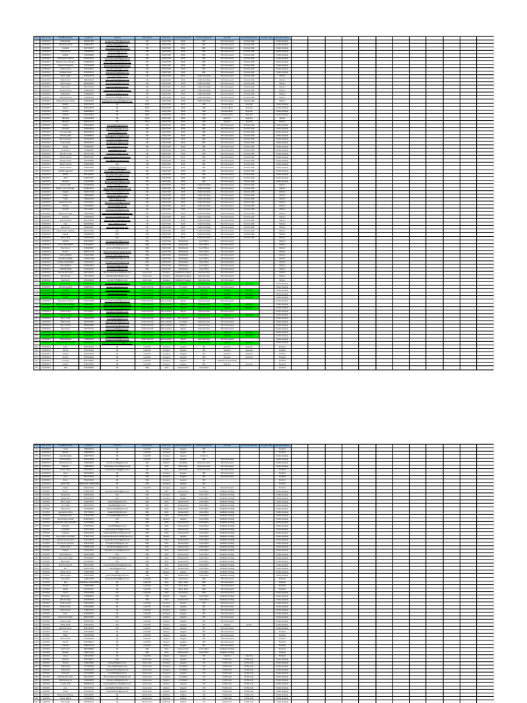 Line-Up Sheet - Sheet1 | PDF