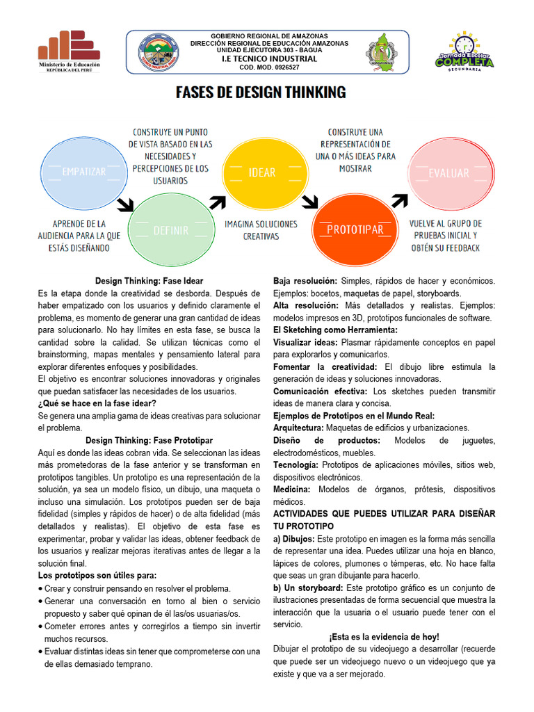 Idear y Prototipar | PDF | El pensamiento de diseño | Informática
