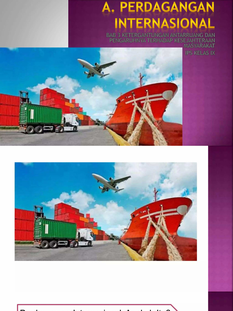 PDF Perdagangan Internasional | PDF