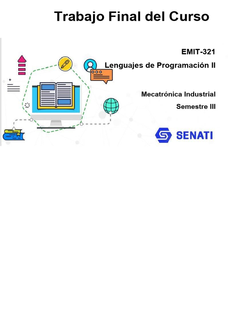 Emit - Emit - 321 - Trabajofinal Listo P Zelada | PDF | Python (lenguaje de programación ...
