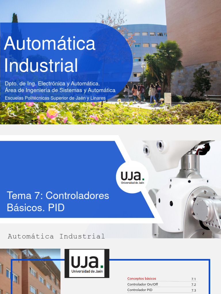 Controladores PID: Conceptos Básicos | PDF | Función (Matemáticas) | Realimentación