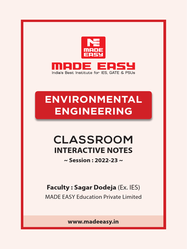 Environmental Engg Class Notes Pdf Behavior Modification Cognition