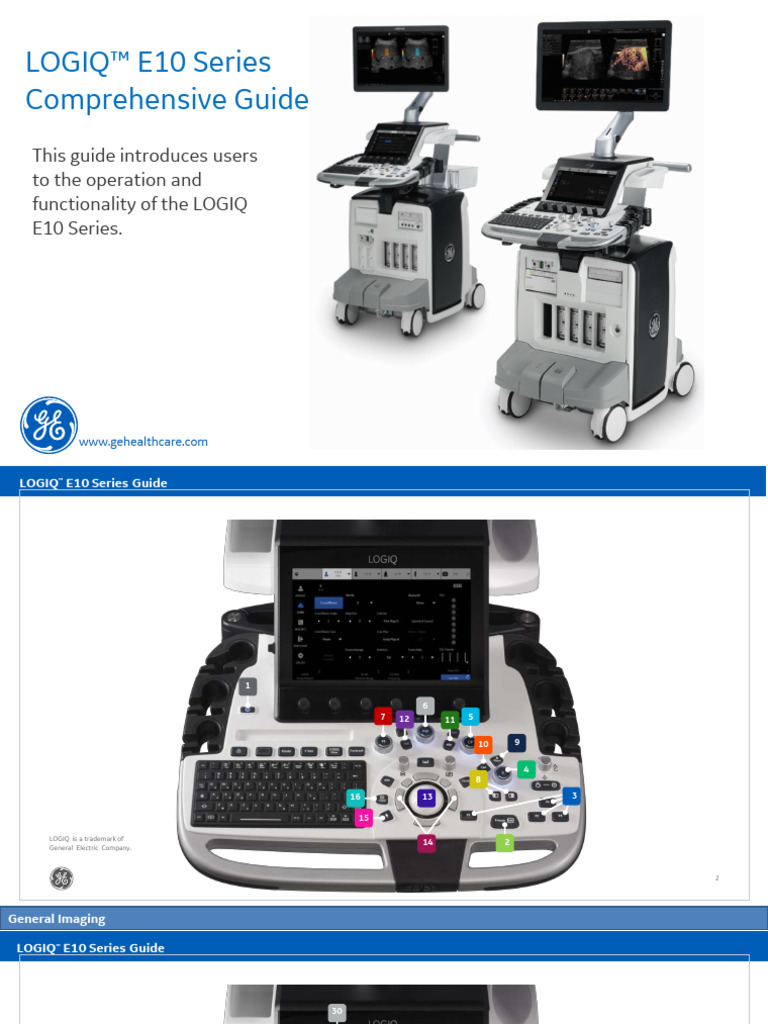 Logiq E10 Series Comprehensive Guide Final Pdf Medical Ultrasound Hemodynamics 