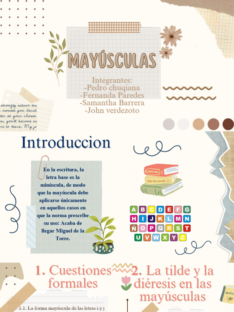 Uso correcto de las mayúsculas en español | PDF | Caso de carta | Hashtag