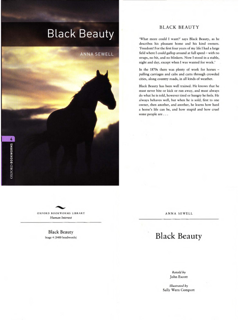 Anna Sewell - Black Beauty (Book 2) (EnglishOnlineClub - Com) | PDF ...