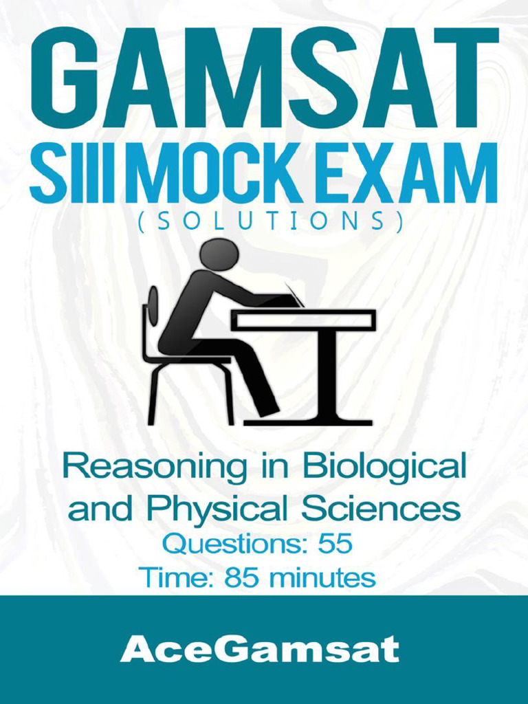 GAMSAT Mock Exam Solutions | PDF | Capacitance | Buoyancy