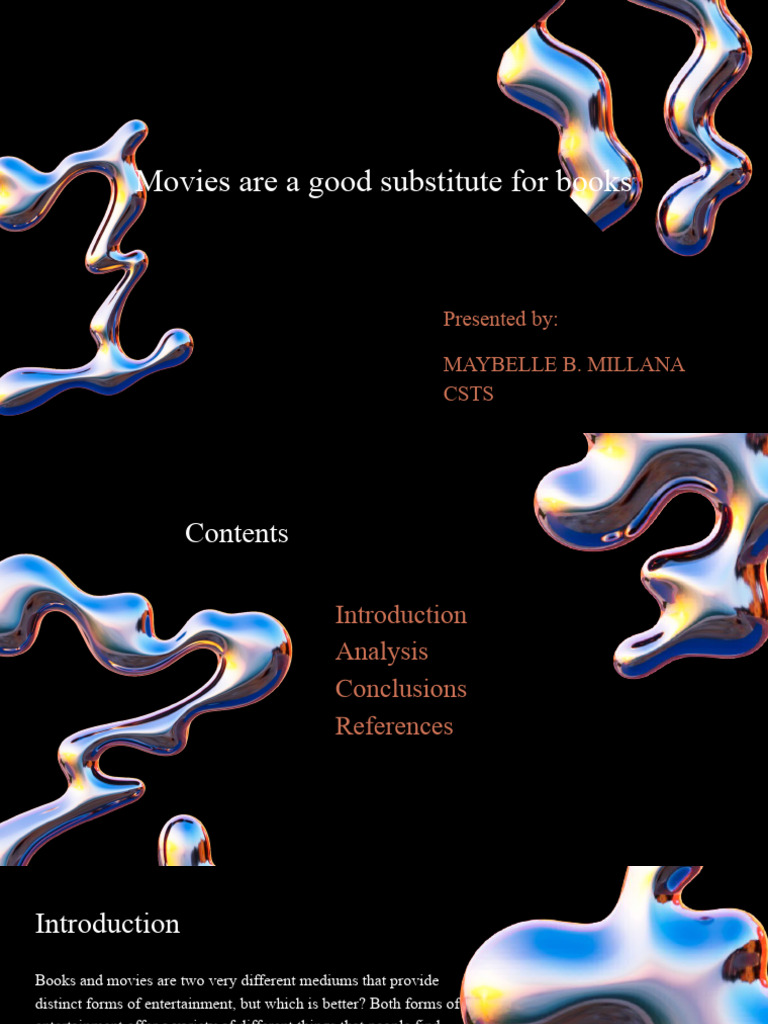 Individual Presentation | Download Free PDF | Entertainment