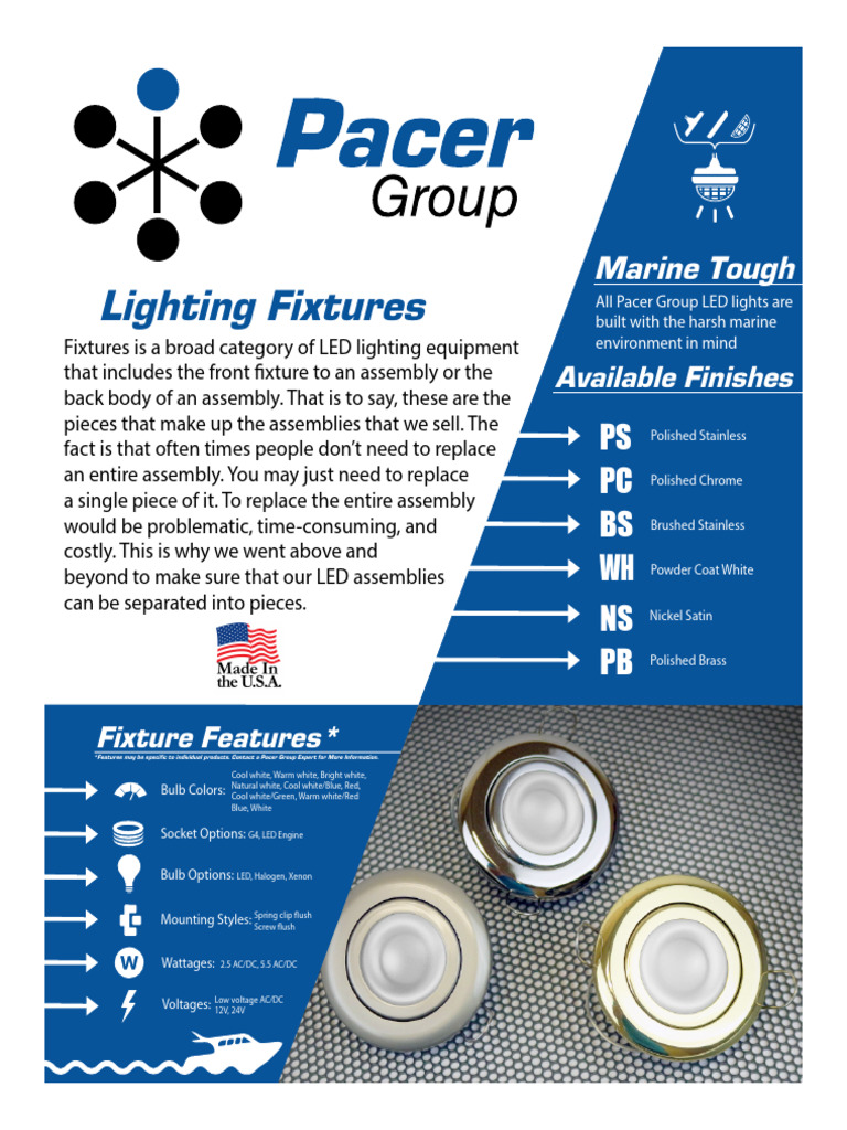 Lighting Fixture Spec Sheet | PDF | Light Emitting Diode | Electrical ...