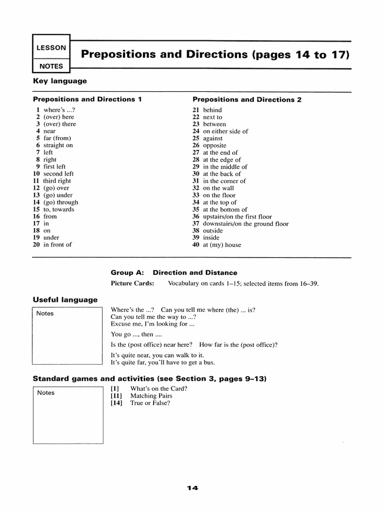 Directions | PDF | Linguistics | Human Communication