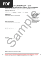 Construction Contract AIA A101 | PDF | Indemnity | Employment