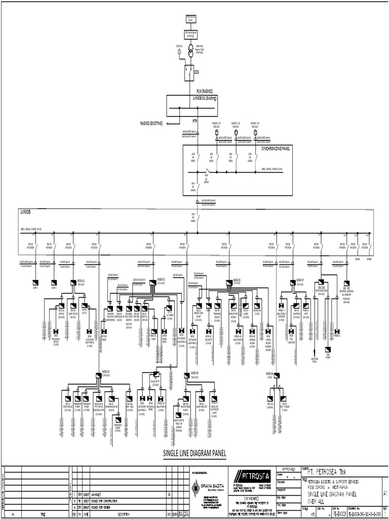 Electrical Single Line Diagram Details | PDF