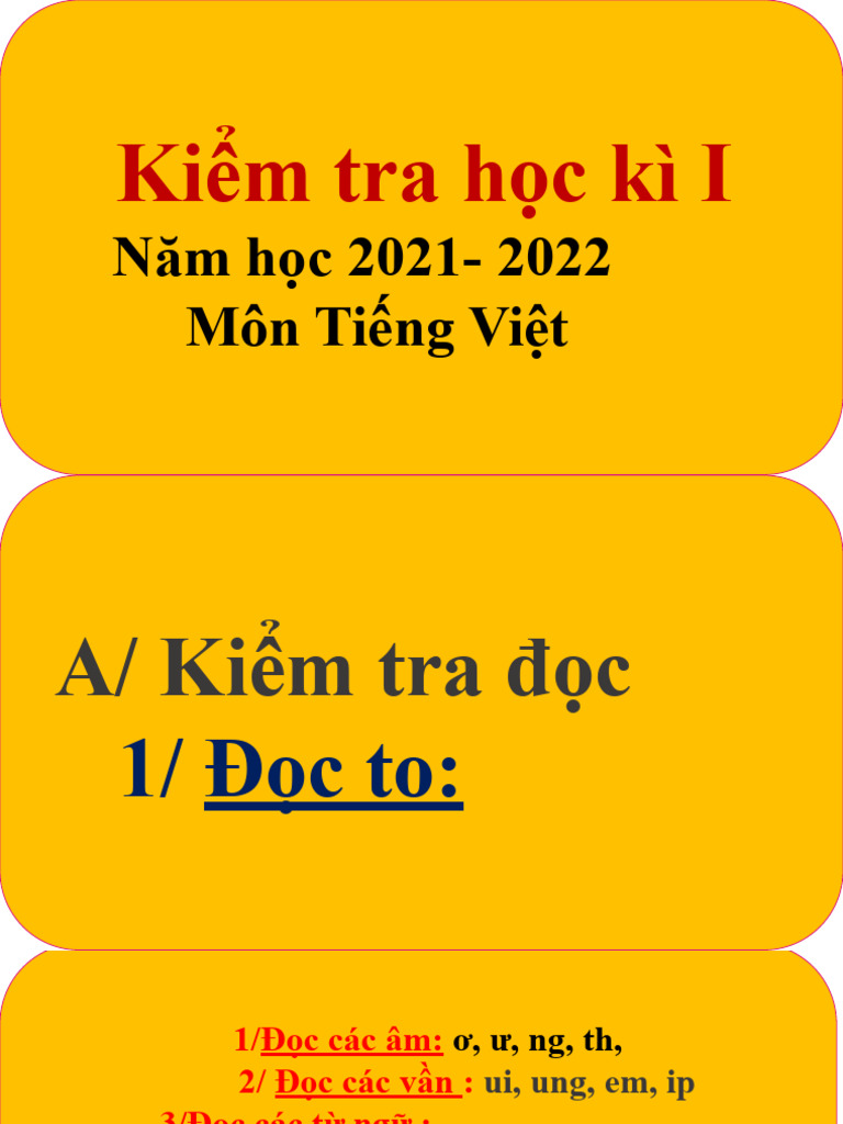 Thi HKI 2021 - 2022 | PDF